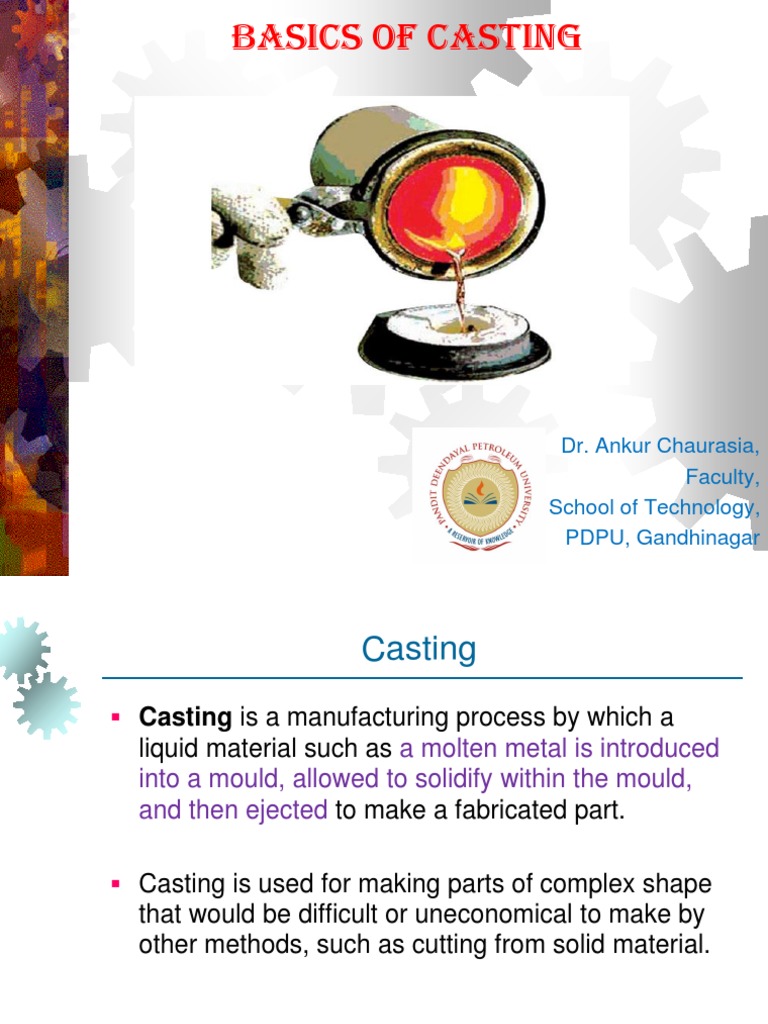 Class1 - Basics of Casting | PDF Class1 - Basics of Casting | PDF