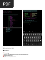 Essential Termux Commands Guide | PDF | Computer File | Zip (File Format)