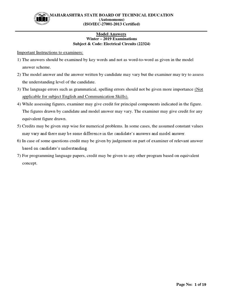 22324-2019-Winter-Model-Answer-Paper (Msbte Study Resources) | PDF ...