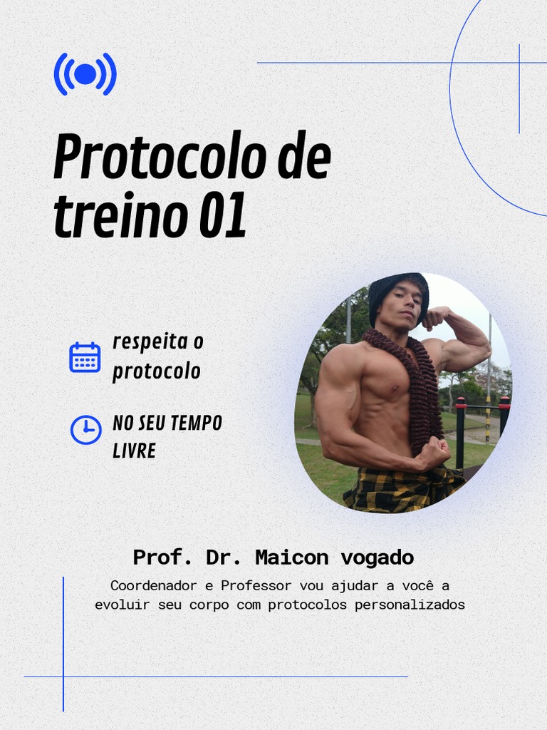 Protocolo de Treino 01 | PDF | Bem-estar | Estilo de vida