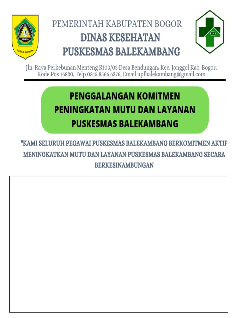 Penggalangan Komitmen Mutu 2023 | PDF