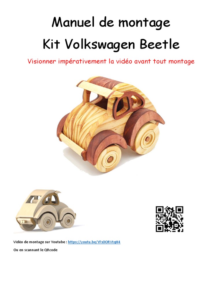 Manuel de montage Kit Volkswagen Beetle | PDF