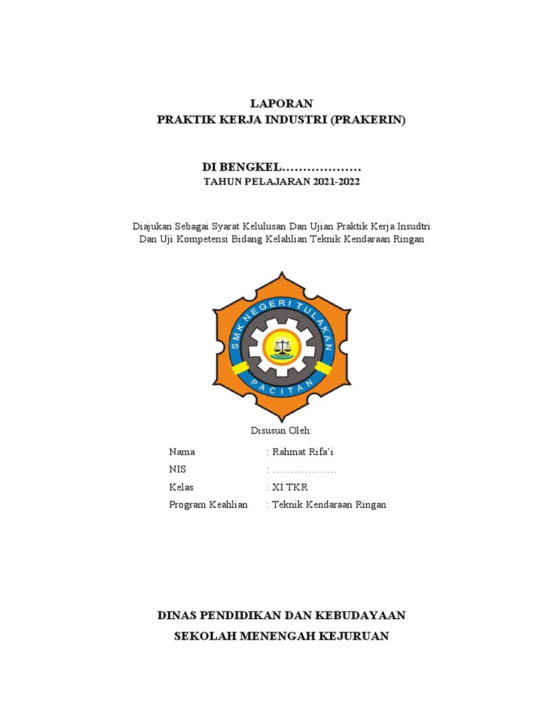 Laporan Prakerin SMK Negeri Tulakan | PDF