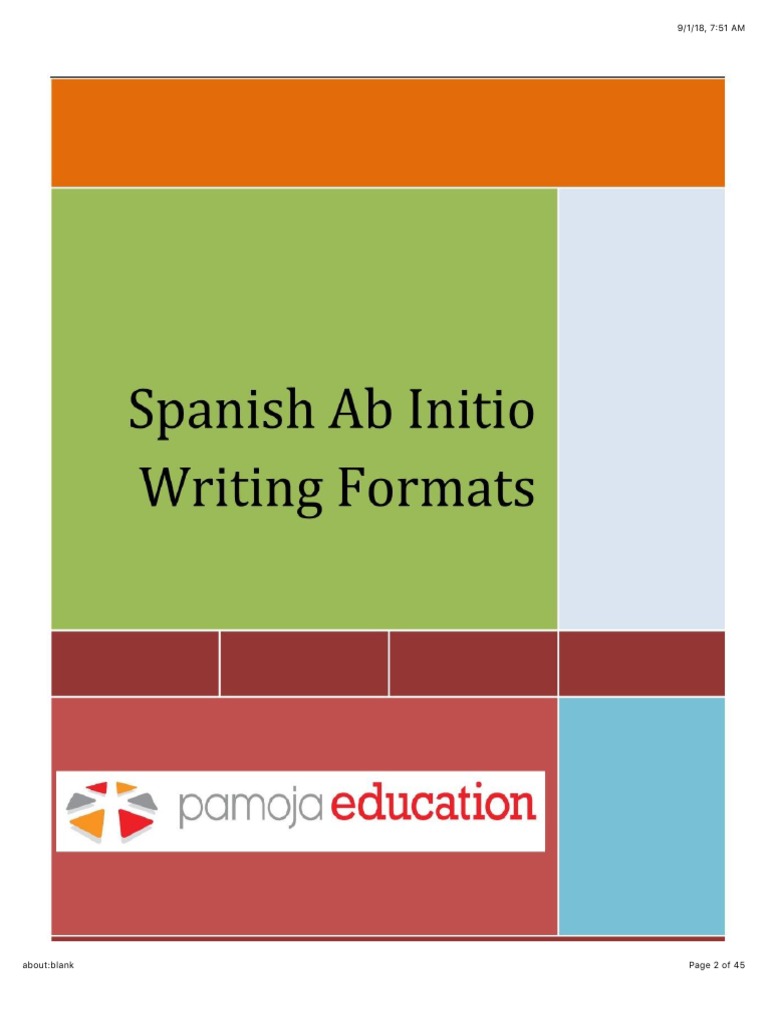 Tipos de Texto - Instrucciones para IB | PDF