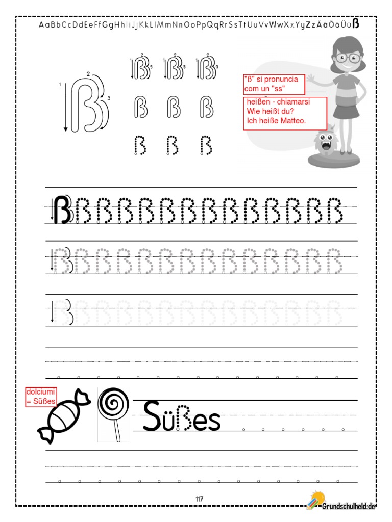 Buchstaben - Ss - Schreiben Lernen | PDF