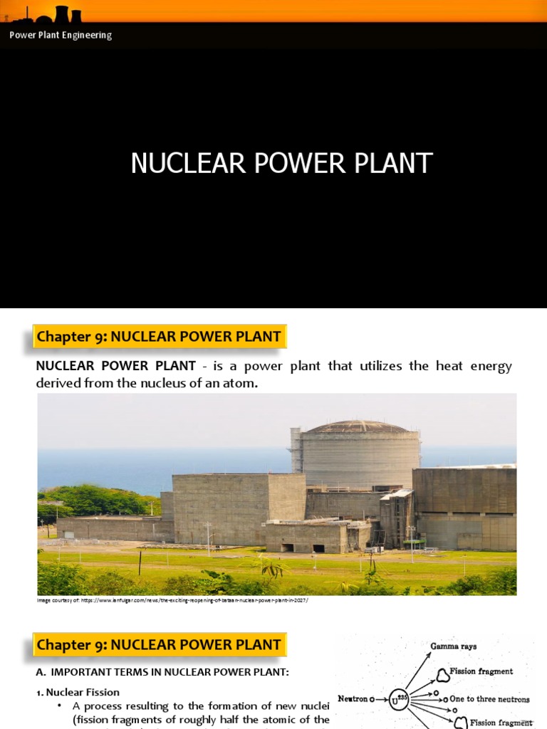 Chapter 9. Nuclear Power Plant | PDF | Nuclear Physics | Nuclear Reactor