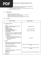 Grade 2 English Lesson Plan: Nouns | PDF | Plural | Grammatical Number