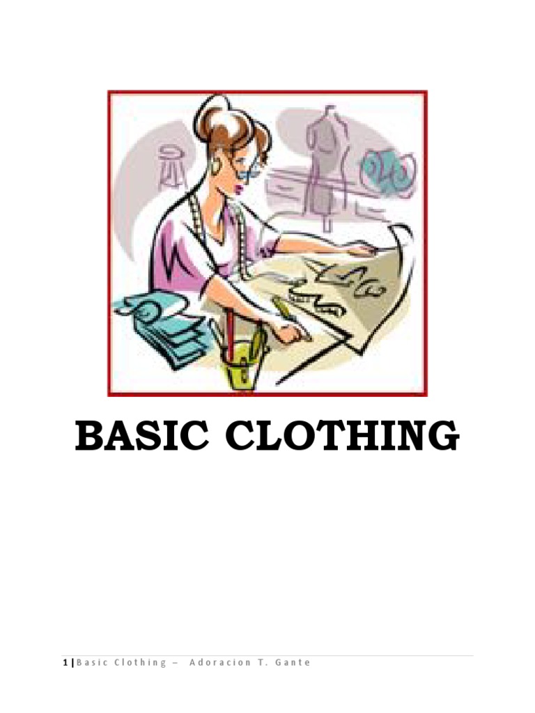 MODULE Basic Clothing | PDF | Knitting | Weaving