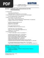 BioStat 100 Safety Data Sheet | PDF | Occupational Safety And Health