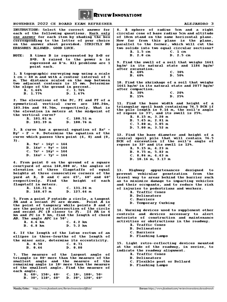 Alejandro 3 Mste | PDF | Concrete | Geometry