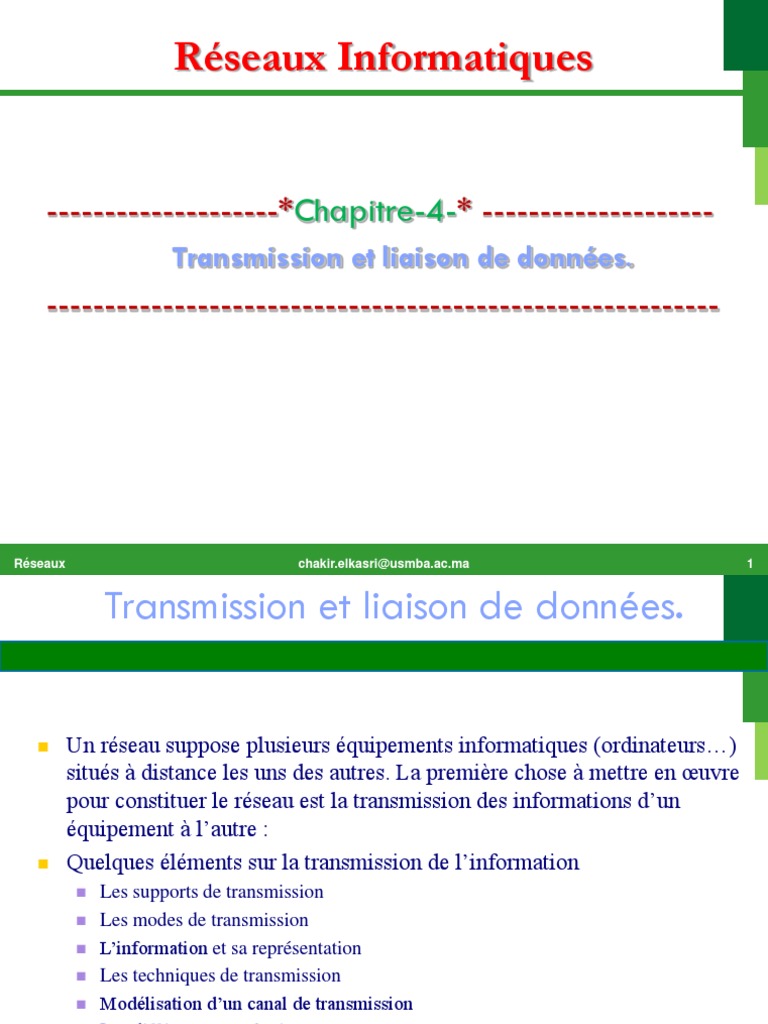 Chapitre 4 1 | PDF | Modulation | Modulation de fréquence