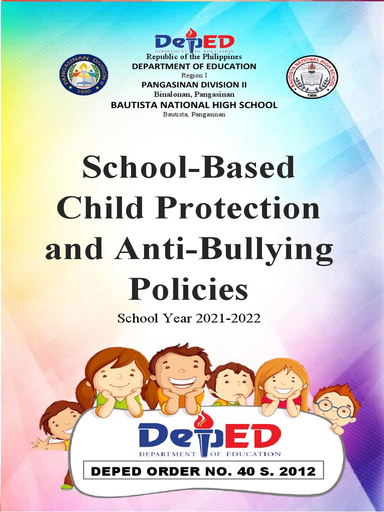 School Based Child Protection Policy | PDF | Child Abuse | Violence