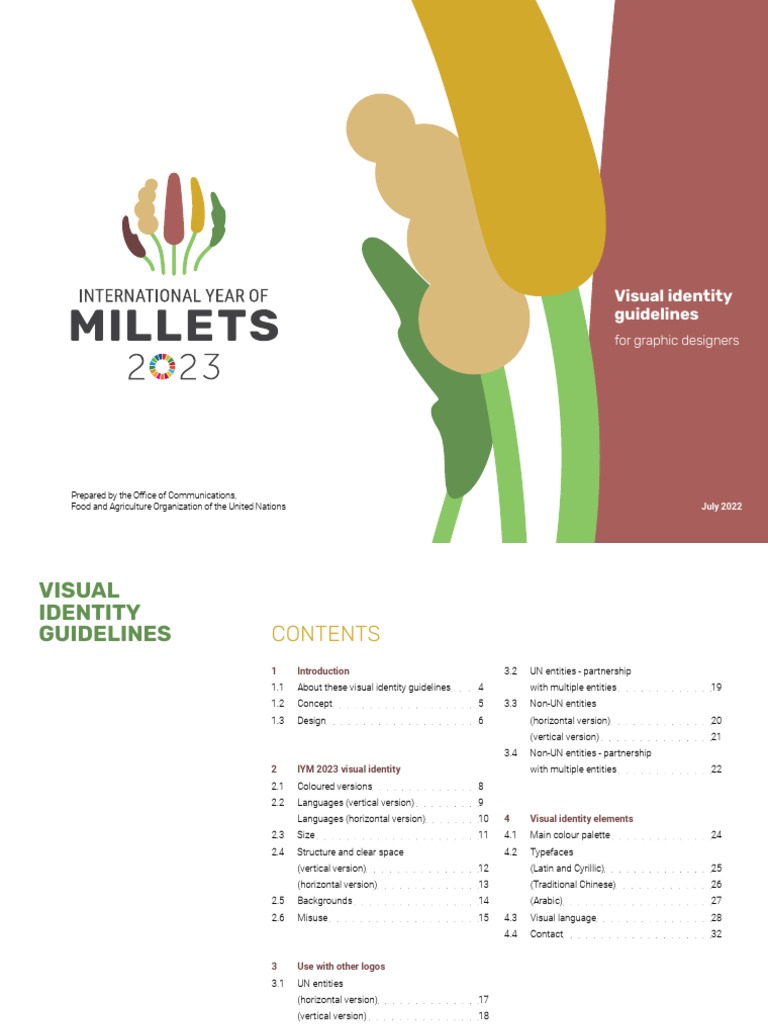 International Year of Millets Guidelines - 2023 - Guidelines - EN | PDF ...