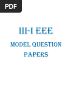 IV-II EEE Question Bank Hybrid Elec Vehicles | PDF | Electric Vehicle ...