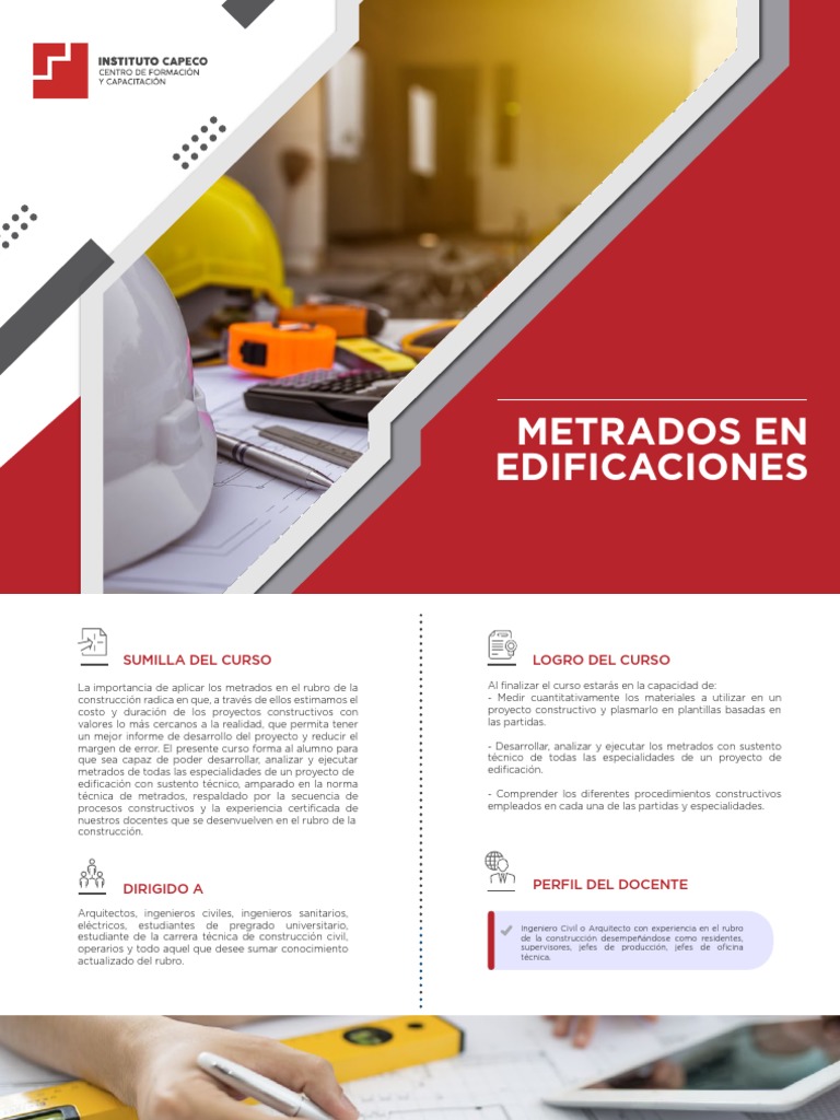 Curso Metrados en Edificaciones | PDF