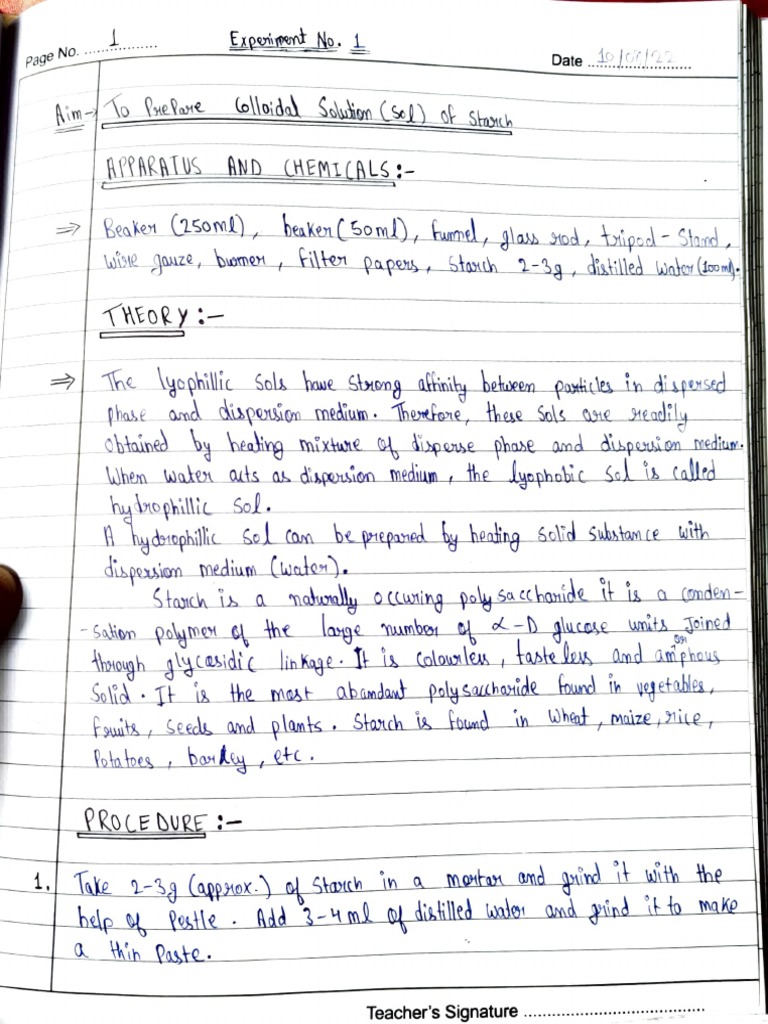 Chemistry Lab Manual | PDF