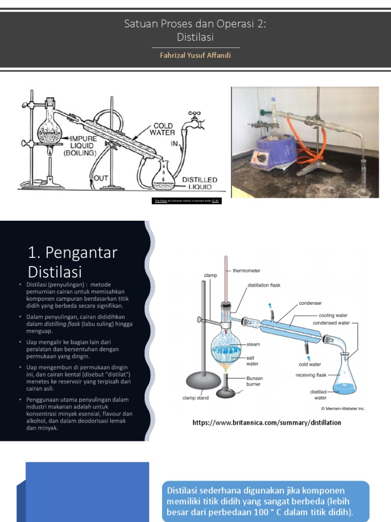 Panduan Lengkap Distilasi Sederhana | PDF