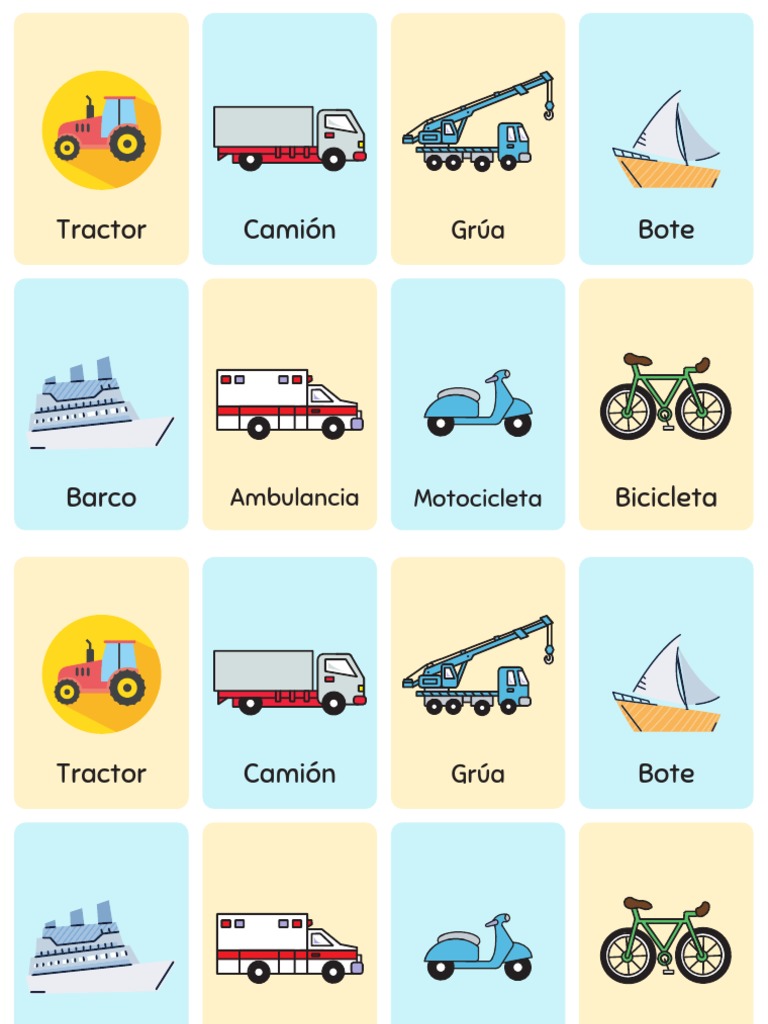 Medios de transporte terrestre, aéreo, marítimo y espacial | PDF