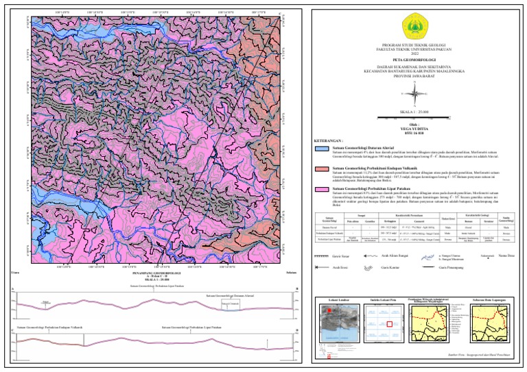 Peta Geomorfo TA | PDF