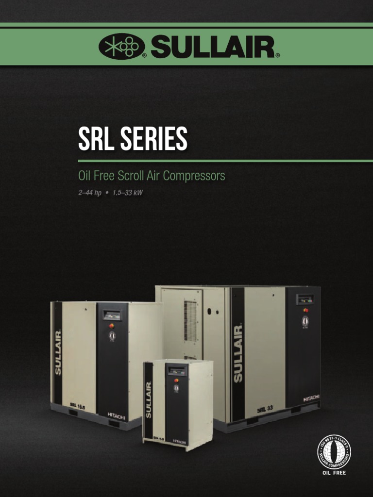 Sullair Oil Free SRL Series | PDF