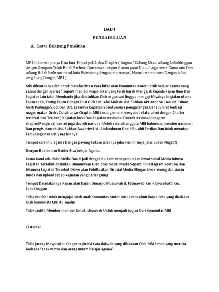 1.tugas Mini Riset Kelompok Ilmu Dakwah (End) | PDF