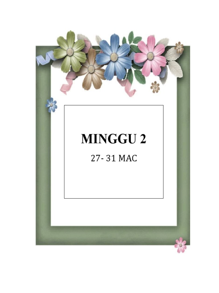 Border Divider Minggu | PDF