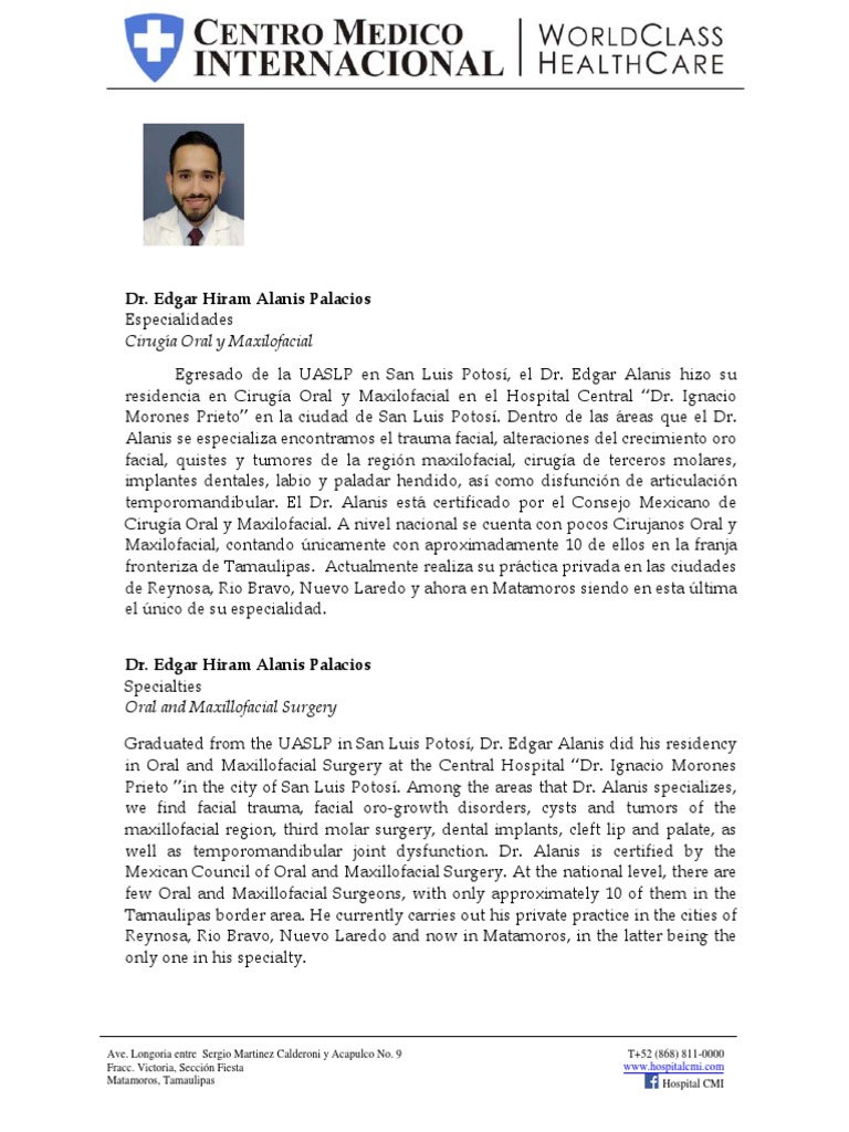 Dr. Edgar Hiram Alanis Palacios 2021 | PDF