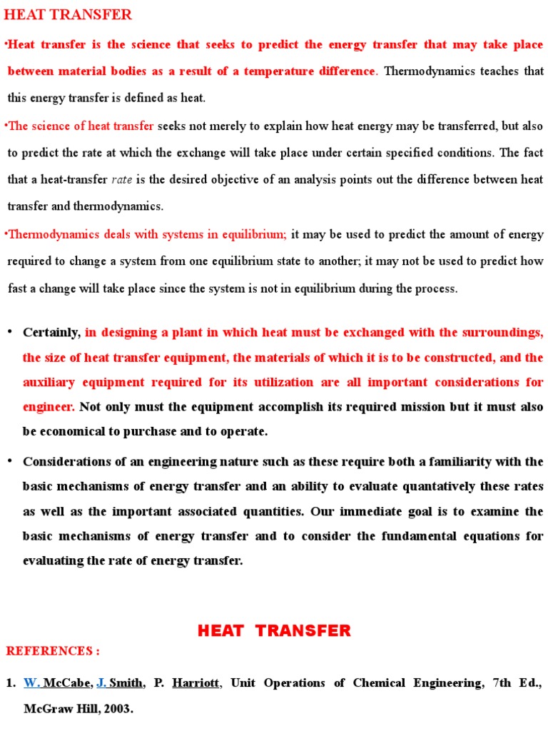 Heat Transfer Principles & Applications | PDF | Thermal Conduction ...