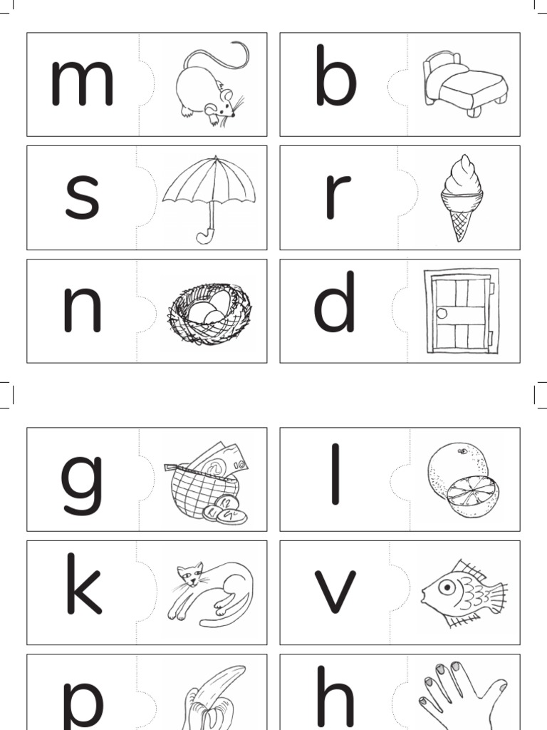 Alphabet Puzzle Afrikaans | PDF