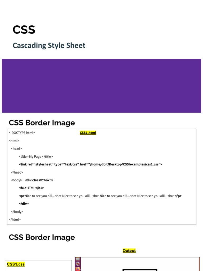 Cascading Style Sheet PDF Design Computing