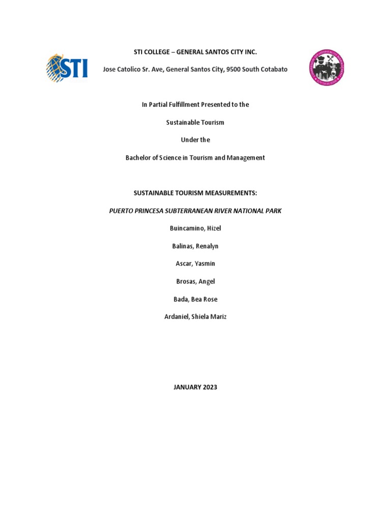 Group 2 Final Task Performance | PDF | Tourism | Nature