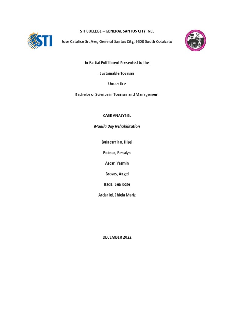 Group 2 Case Analysis Pre Final TP | PDF | Manila | Pollution