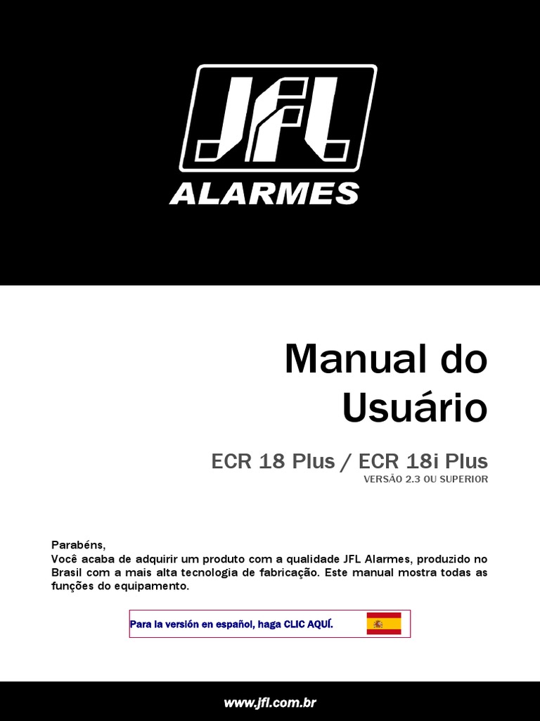Manual Ecr 1818i Plus | PDF | Bluetooth | Rede de computadores