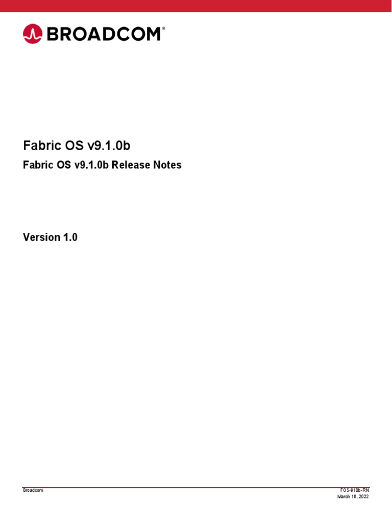 v9.1.0b Releasenotes v1.0 | PDF | Port (Computer Networking) | Command ...