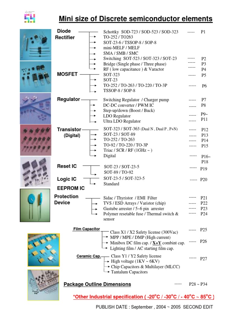 Mini Discrete Semiconductor Guide | PDF | Science & Mathematics ...