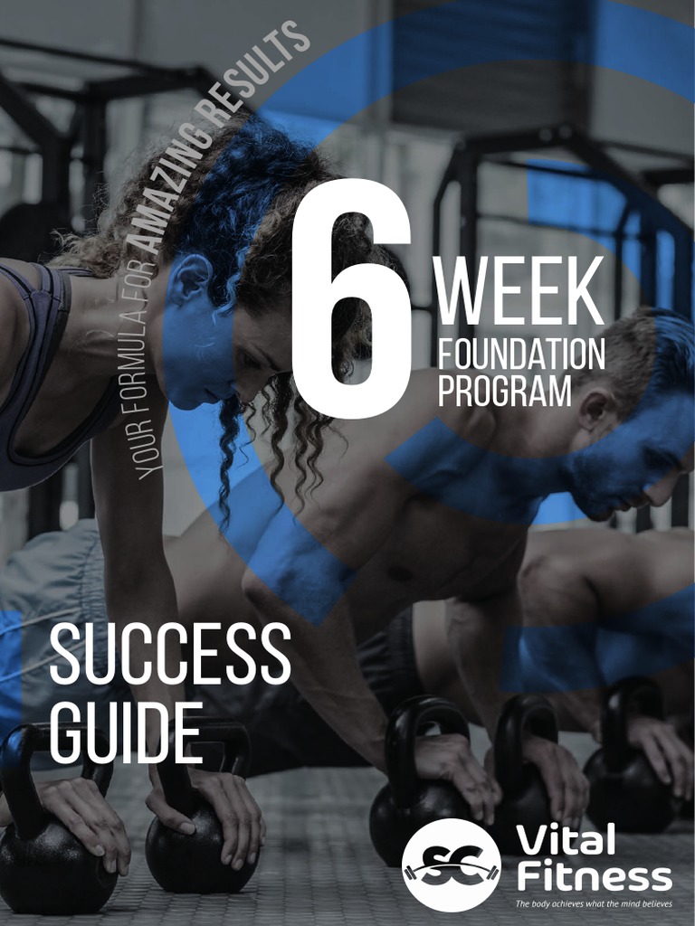 SCVF 6 Week Foundation Program Success Guide | PDF | Fat | Cooking Oil