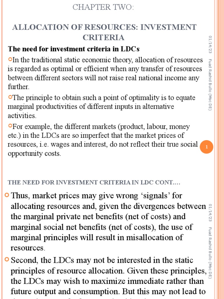 LED PPT Chapter 2 | PDF | Labour Economics | Economic Growth
