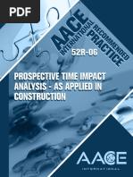 AACE Schedule Risk Analysis Framework | PDF | Risk | Risk Management