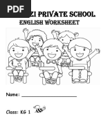 KG 3 Mathematics Workbook PDF | PDF | Textbook | Mathematics