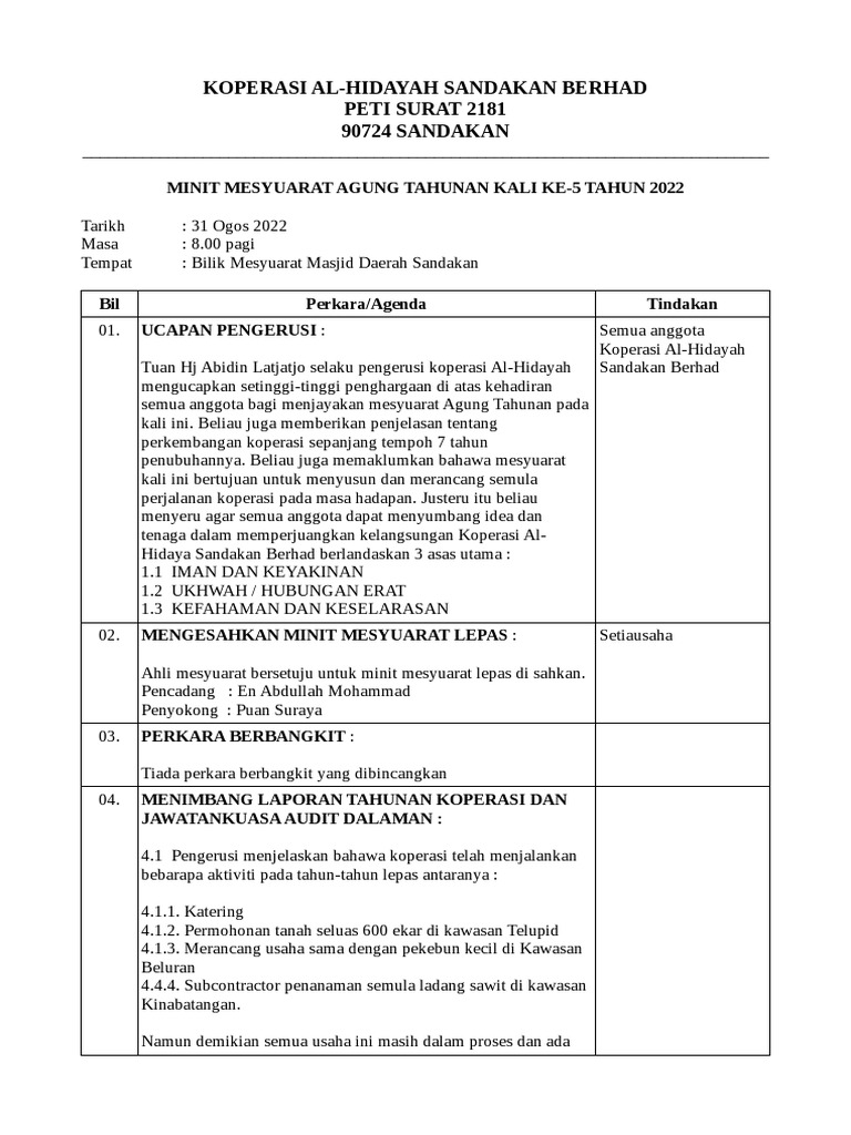 Minit Mesy Kopah 2 | PDF