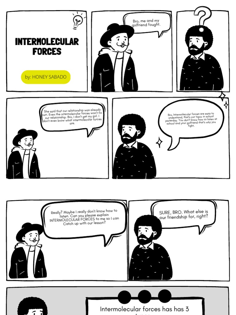 Black and White Illustrative Anti-Bullying Comic Strip | PDF