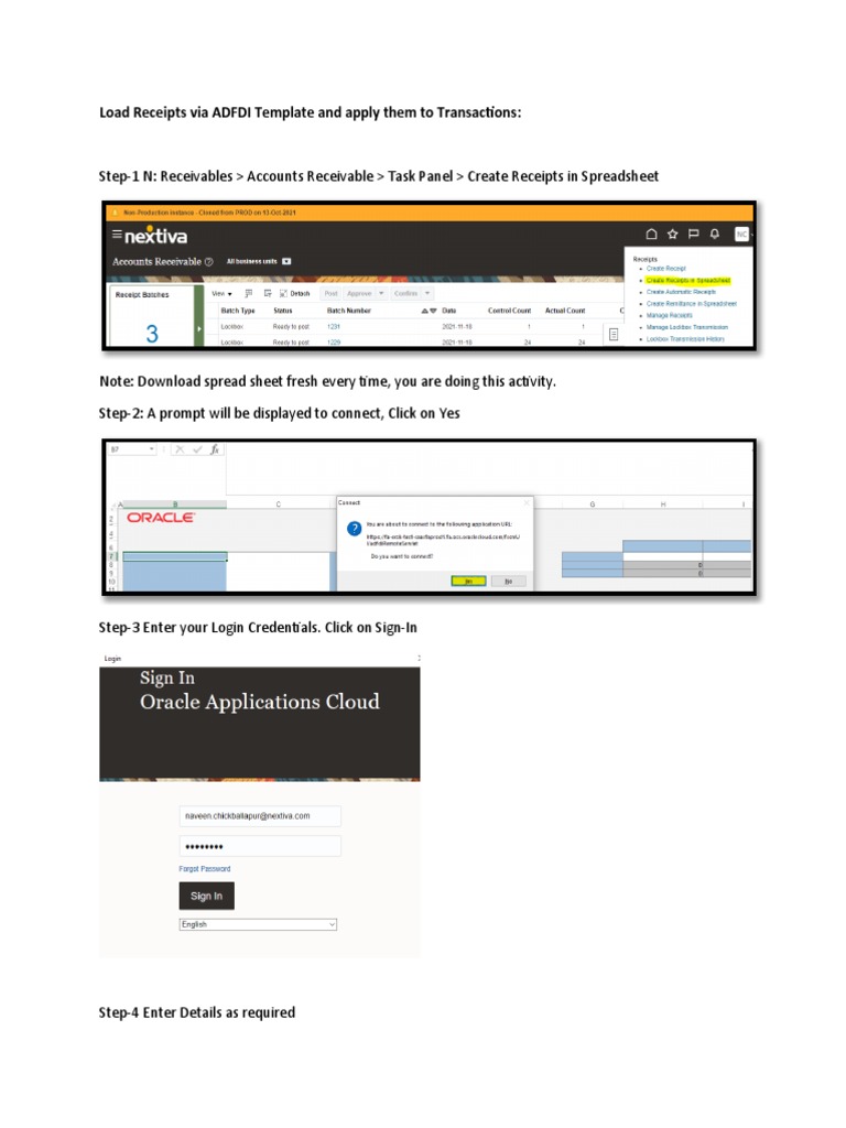 Adfdi Receipts Upload | PDF | Business | Computers