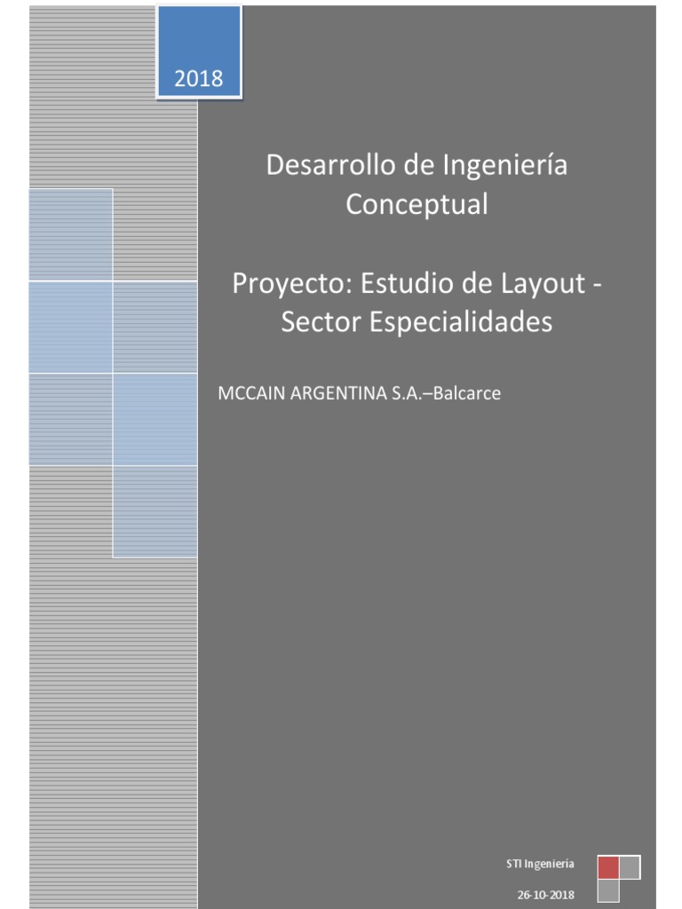 Optimización de la línea de Especialidades de McCain Argentina S.A. en ...