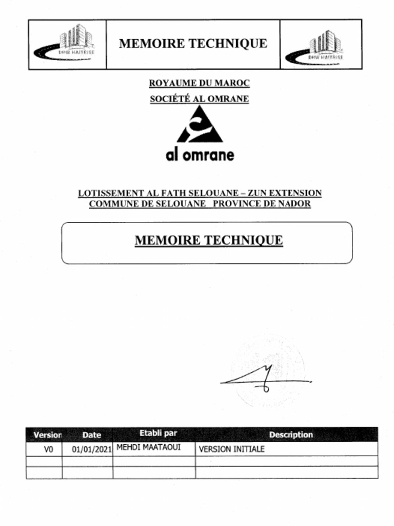 Mémoire Tech AEP-2 | PDF