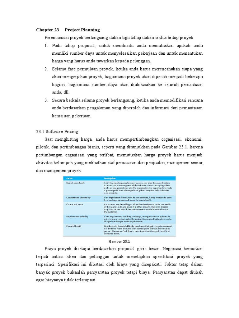 Project Planning | PDF | Komputer