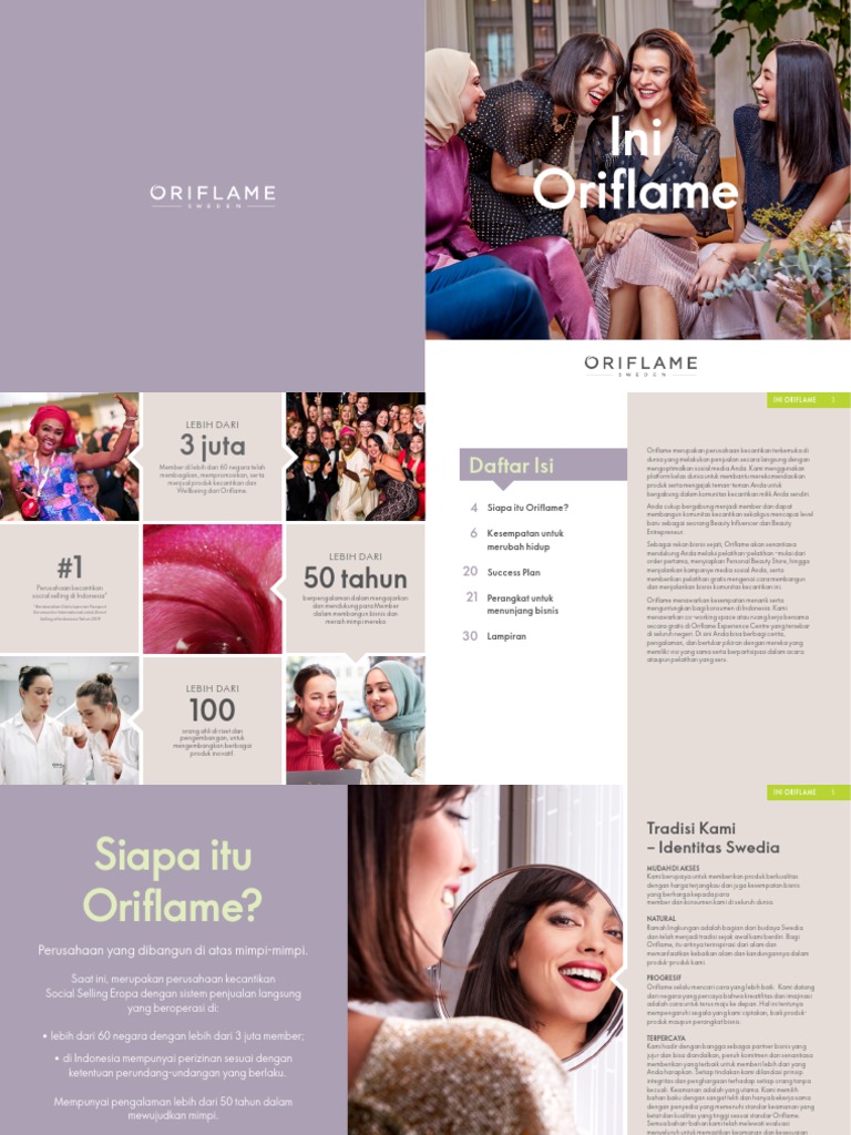 Ini Oriflame NEW FINAL v2 | PDF | Bisnis