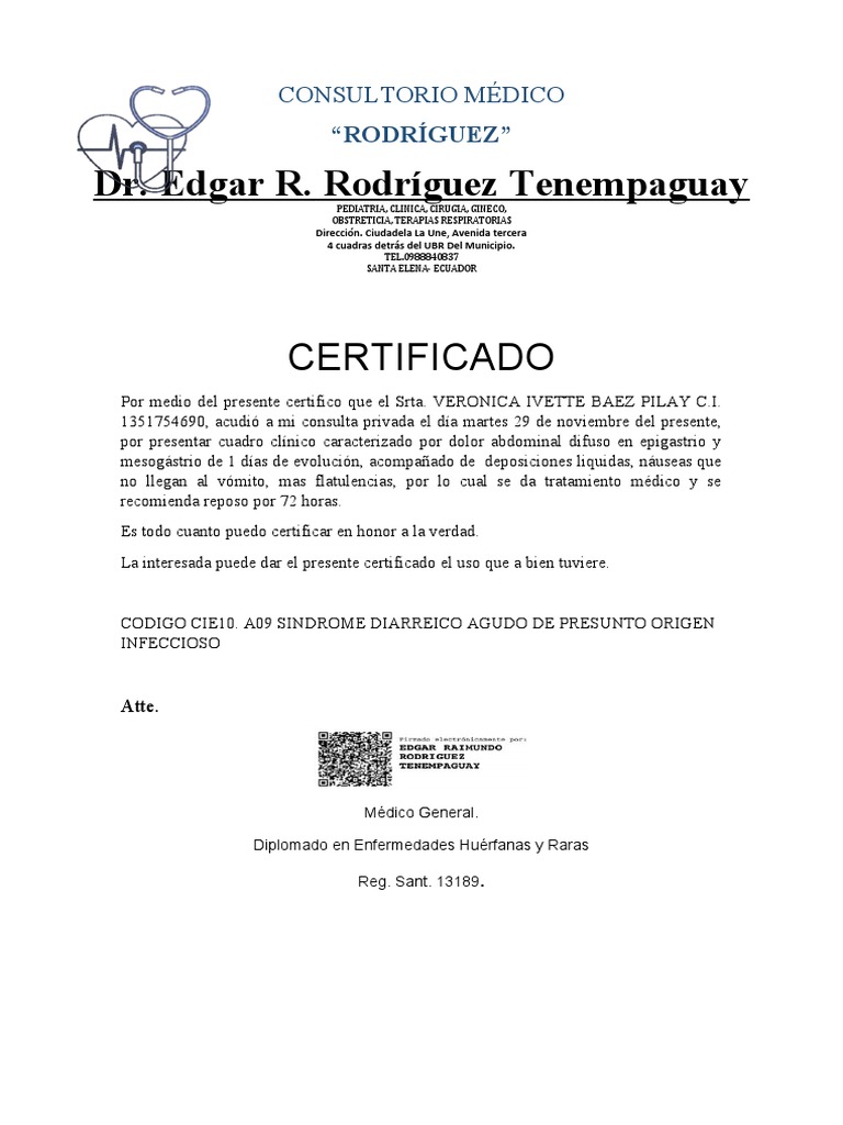 Veronica Baez Cert | PDF