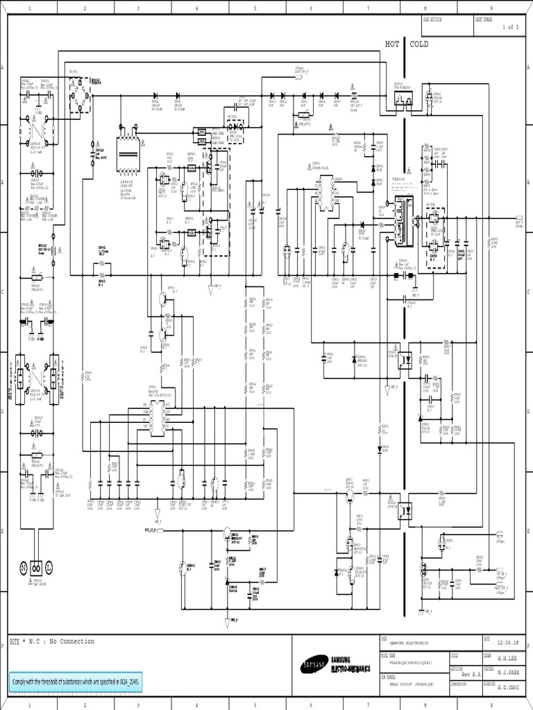 Samsung BN44-00520F PSU Schematic | PDF