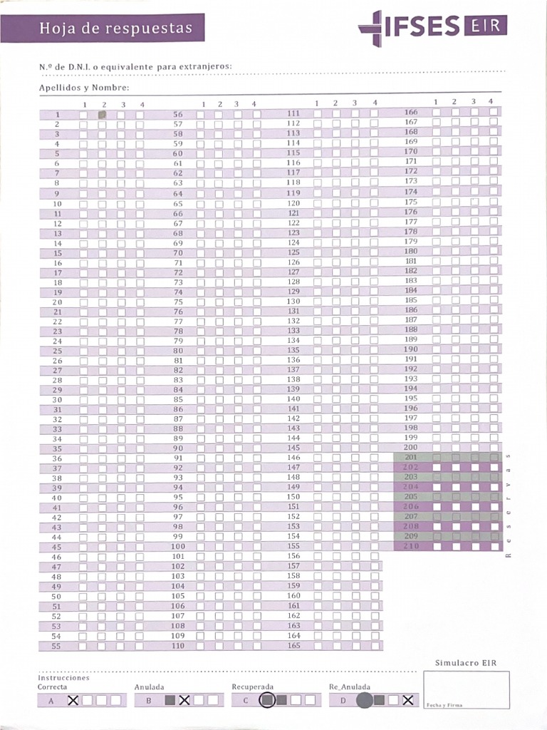 Plantilla Simulacros Eir | PDF