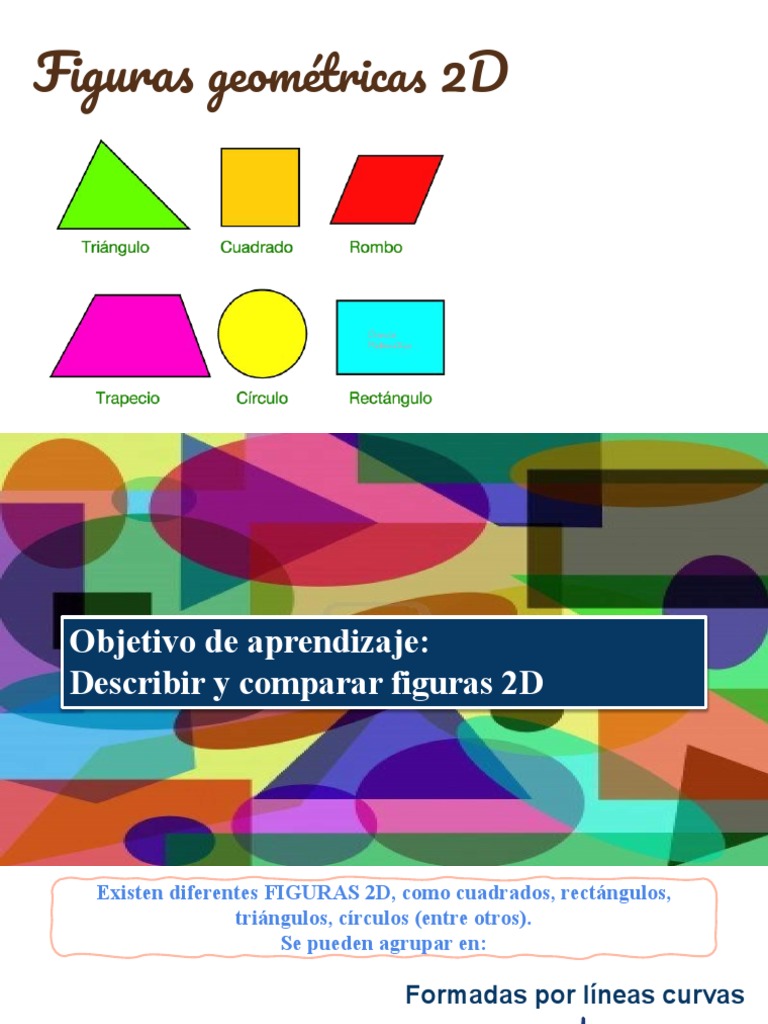 FIGURAS GEOMÉTRICAS 2D (Descripción y Comparación) | PDF
